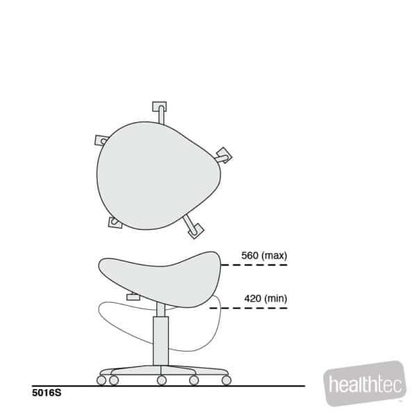 Supine Head Rest • Healthtec