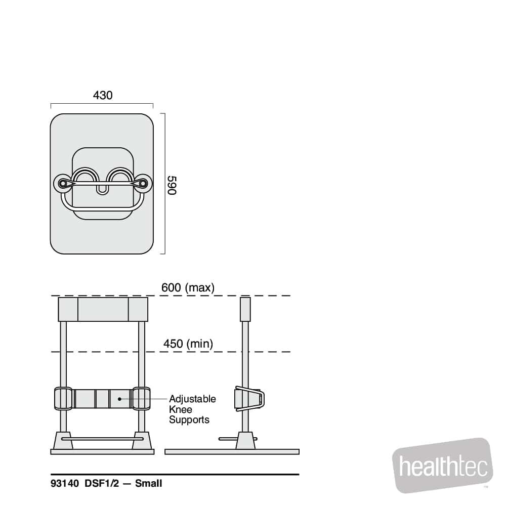 Neurological Bobath Plinth – Two Section • Healthtec